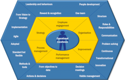 Practical 100 criteria Operational Excellence model